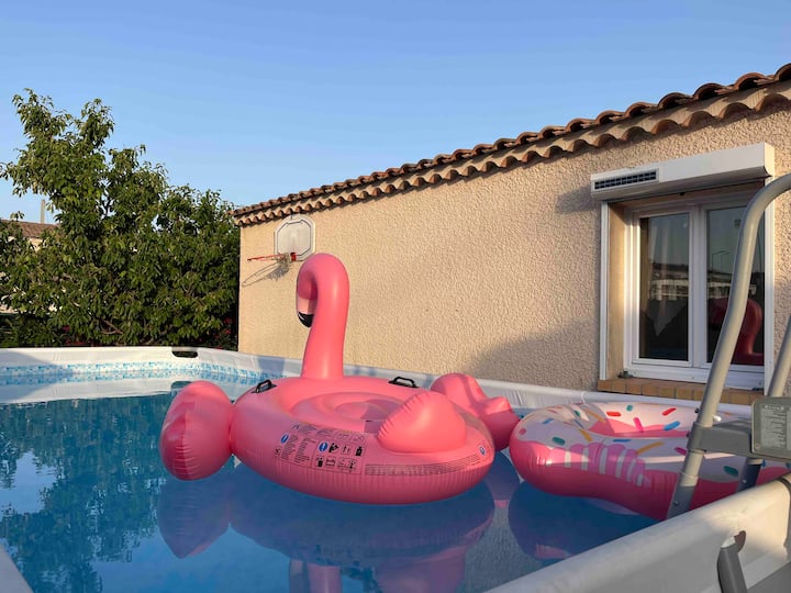 Villa Agréable Et Familiale - Sénas