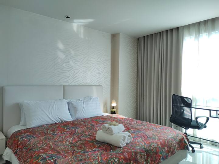 Bts Nana*2bedroom*malls&shops*downtown*mrt Bl22 - 방콕