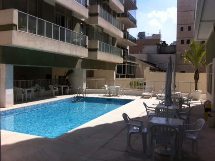 Flat Localização Perfeita 01 Quadra Praia, Metrô - Brazil