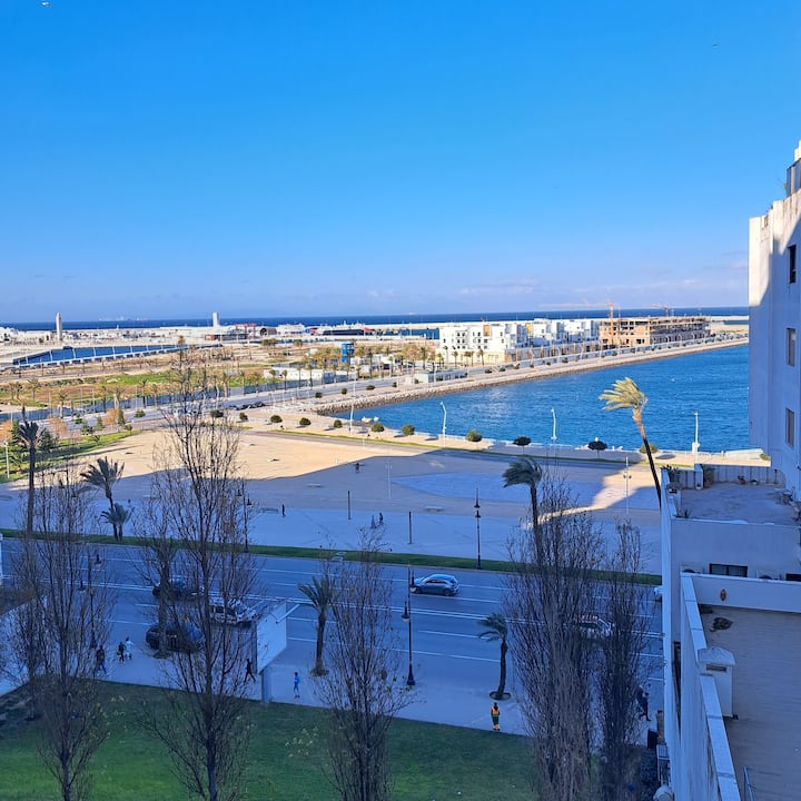 Appartement Avec Vue Surprenante Sur Mer - Tangier