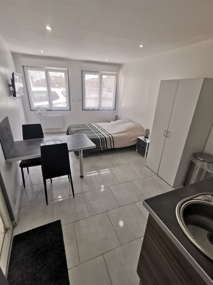Studio 2 Couchages Amiens - Saint-Quentin