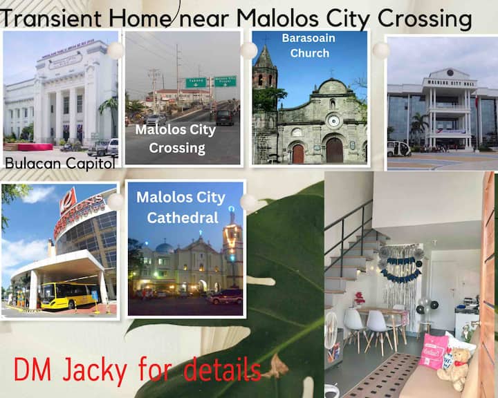 Near Malolos Crossing White & Wood Loft - Malolos