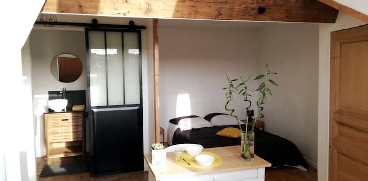 Studio Avec Vue, Au Calme En Plein Cœur De Lyon - Lyon Part Dieu Station
