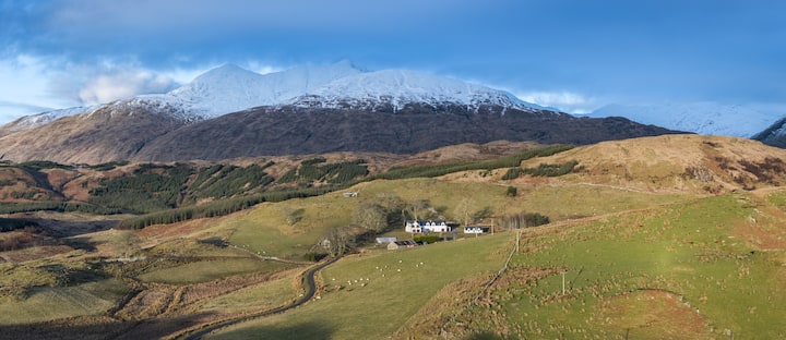 Ballimore Farm Estate Main House With Heated Pool - Loch Awe