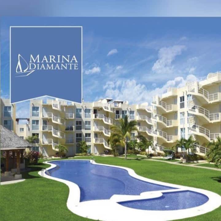 Marinadiamante P/b2bañosc/agua Alberca Funcionando - 아카풀코