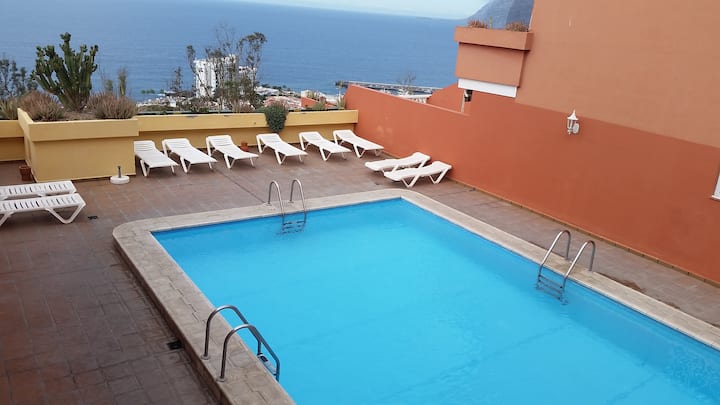 Panorama A2 Los Gigantes - 라고메라 섬