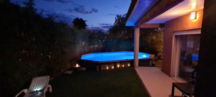 Loue Villa Avec Piscine Proche Mer à La Semaine - Elne