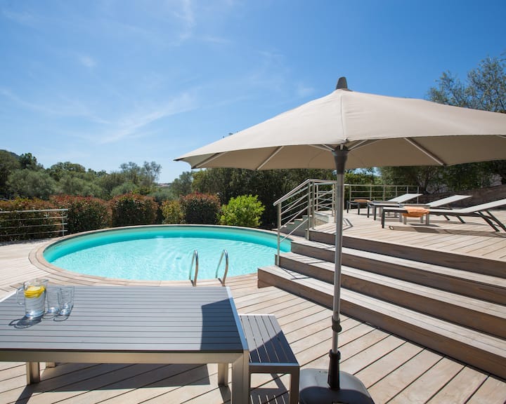 T1 En Rez De Jardin, Climatisé, Piscine Privée. - Santa Giulia