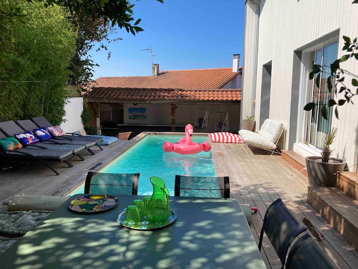Chambre Au Calme, Spa Et Piscine - Biarritz