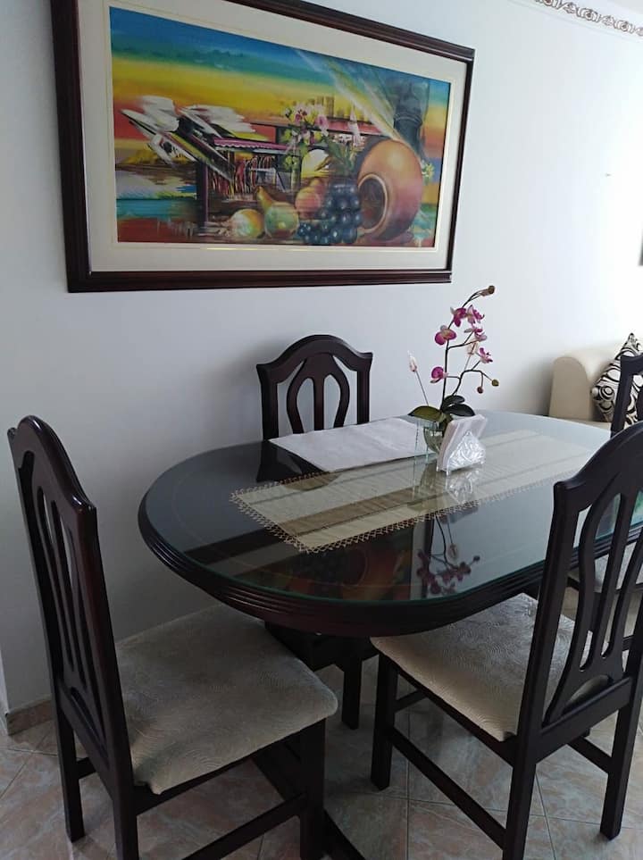 Acogedor Apartamento De 3 Habitaciones. - 산티아고데칼리