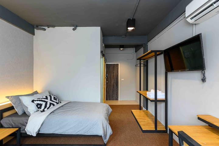 Private Room, City Center, Mrt, Wifi, Netflix A1 - Bangkok