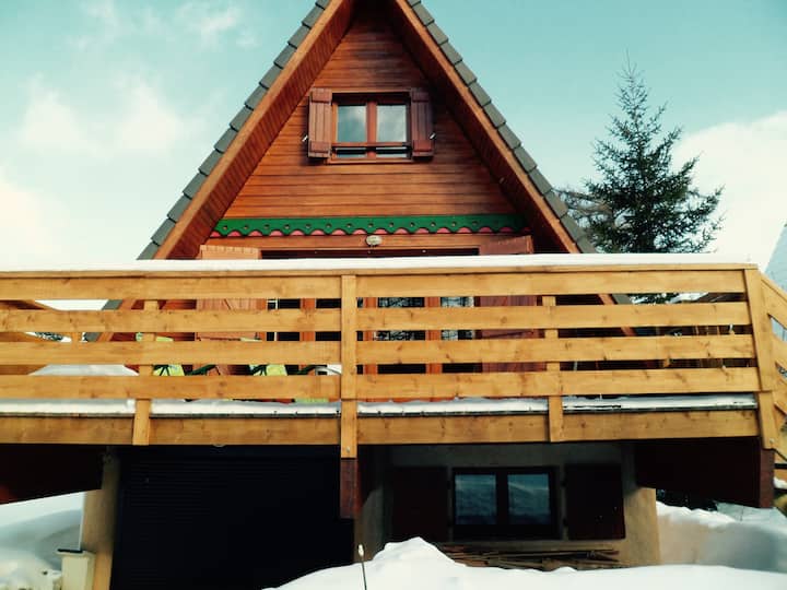 Grand Et Beau Chalet En Bois Au Pied Des Pistes - Le Dévoluy
