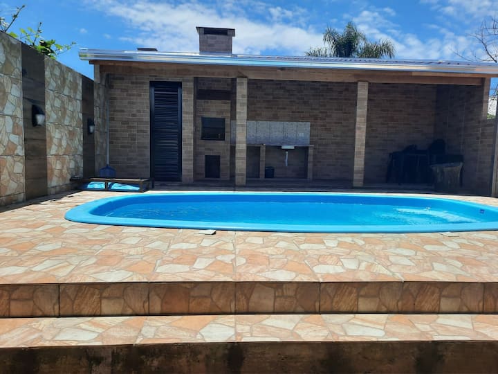 Casa Ecológica Com Piscina A 750mts Da Praia - Guaratuba
