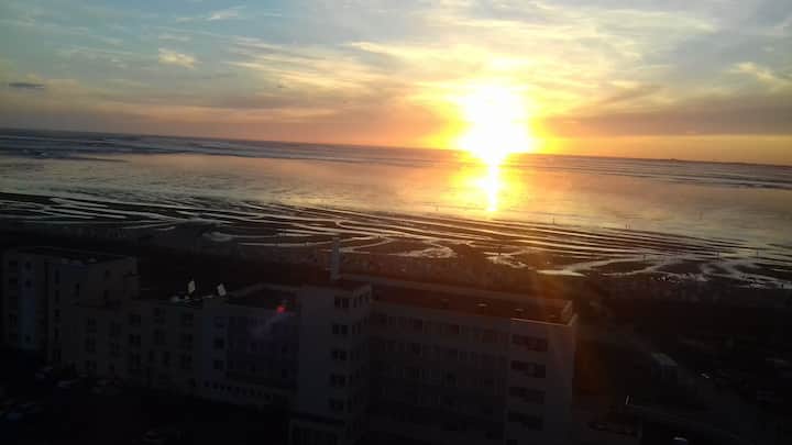 Nordseeblick Sahlenburg / Cuxhaven Max 5 Pers. - Mer du Nord