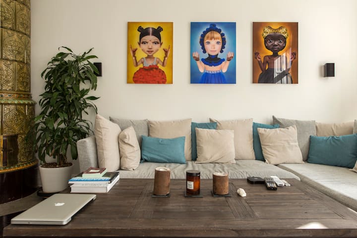 Stylish Historic Flat On Söder - Stockholm