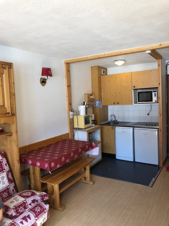 Appartement Au Pied Des Pistes 5pers. Wifi Gratuit - Valfréjus