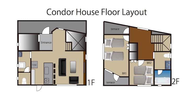 2br Chalet - Walk To Echoland Dining & Ski Shuttle - Hakuba