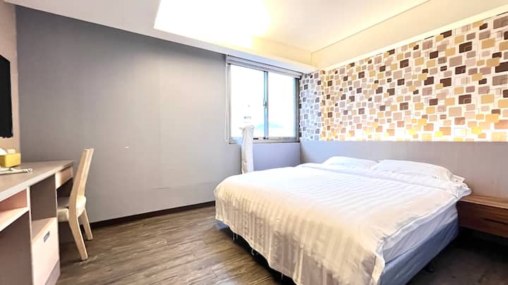 基隆夜市住宿街景二人客房 - 지룽 시