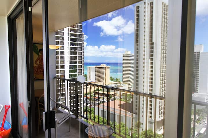 Ocean View 600sf 1 Bedroom, Balcony, In Condo-tel - Kailua, HI