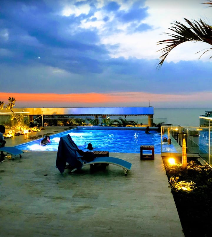 Martinique 1621+jacuzzi A 200 Mtros De Playa Azul - Cartagena