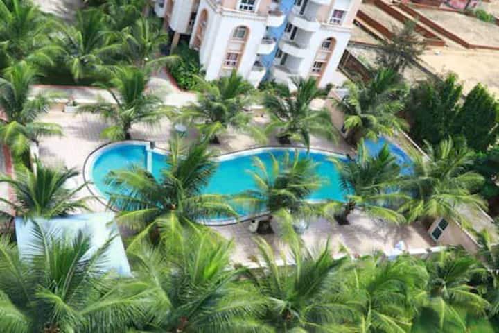 Lovely 1.5 Bhk Serviced Appartment With Pool View - プリー