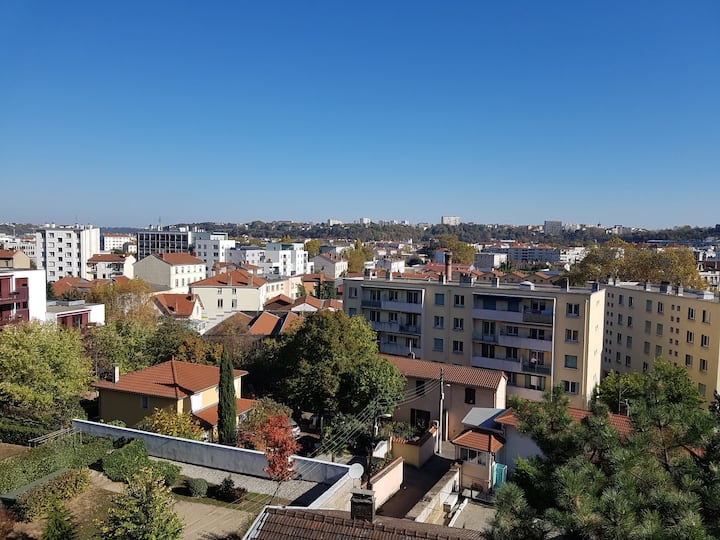 Appart' Cosy Vue Panoramique - Tassin-la-Demi-Lune