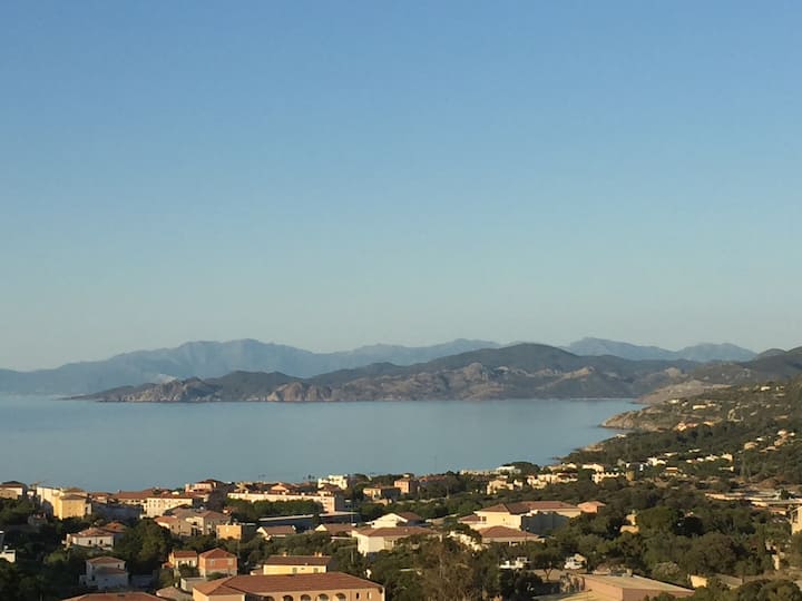 Duplex 133 M2, Vue Exceptionnelle Mer, 8 Pers. - L'Île-Rousse