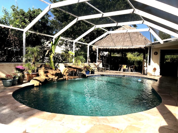 Hamilton House A Tropical Oasis/heated Pool&slide - Cutler Bay, FL