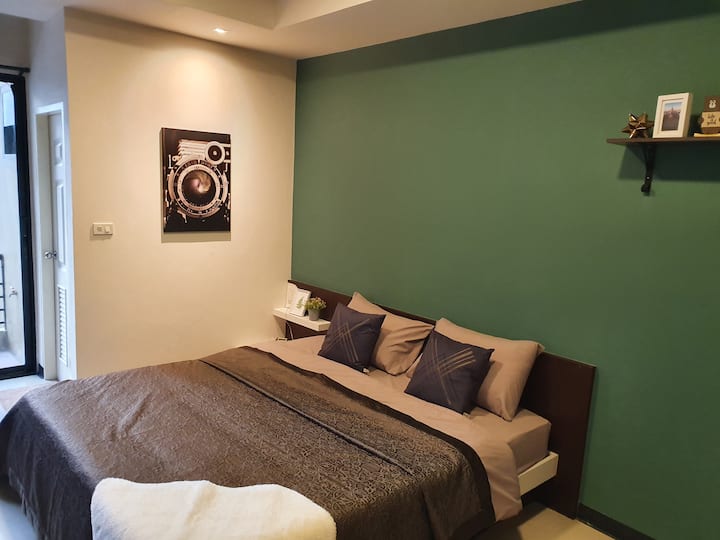 Studio105/great Area/10mins To Rama9train Market - Bangkok