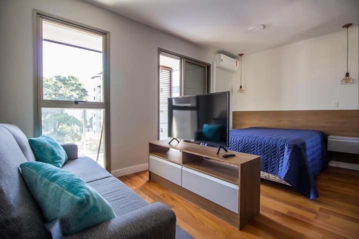 Studio Em Pinheiros-1 Vaga Garagem Próx. De Tudo! - São Paulo