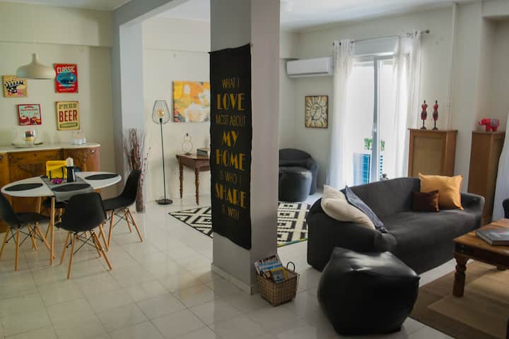 New Central Spacious Cozy Next To Everything Apt! - Athens