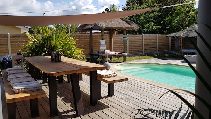 Belle Maison De Famille Coeur Bassin D'arcachon - Le Teich