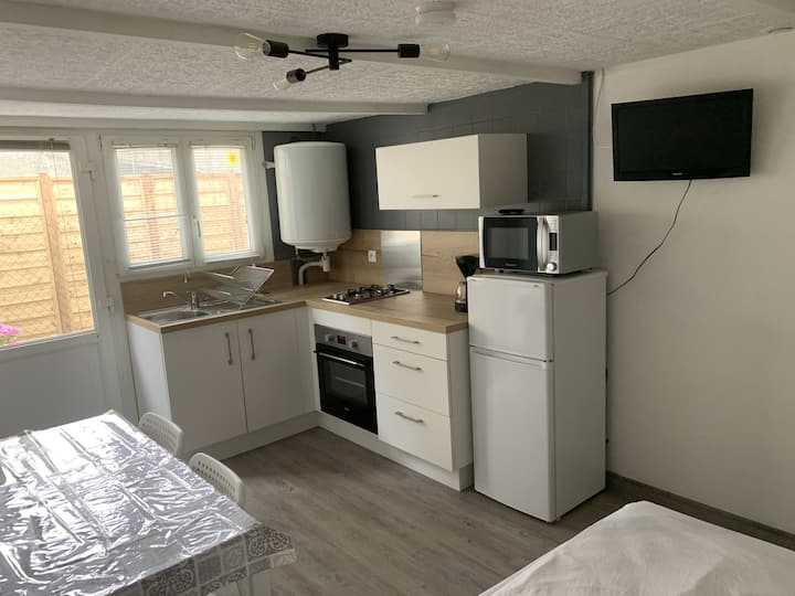 Studio 2 Rdc Calme Proche De La Plage - Berck