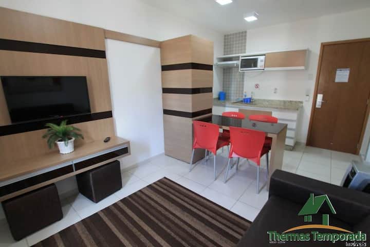 Prive Riviera Park Hotel-apt P/ 4 Adul + 1 Crian - Caldas Novas