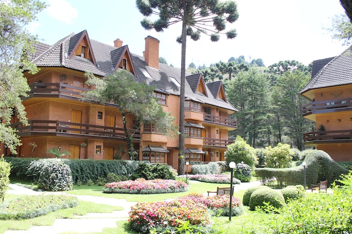 Cobertura Completa + Condomínio Clube No Capivari - Campos do Jordão