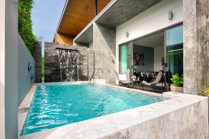 Modern 2 Bedroom Villa With Swimming Pool@chalong - Thaïlande