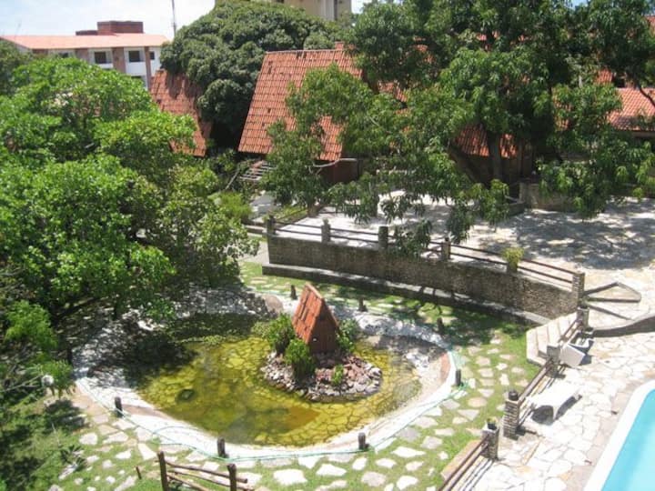 Chalet Suisse - Um Oase Verde Em Ponta Negra - And - Natal