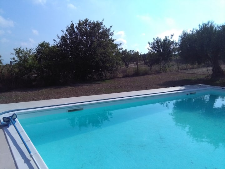 Home Marilda : Ampia Piscina,  Natura,citta',mare - Scicli