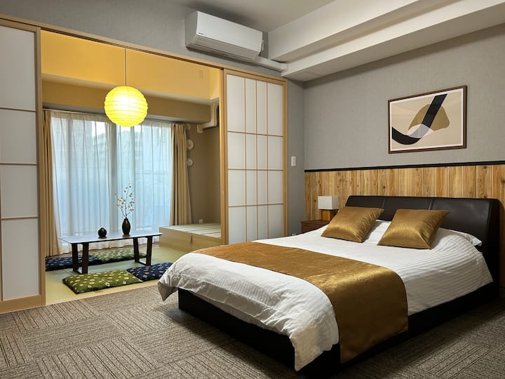 Quiet Japanese-style Apartment In Bustling City - Osaka