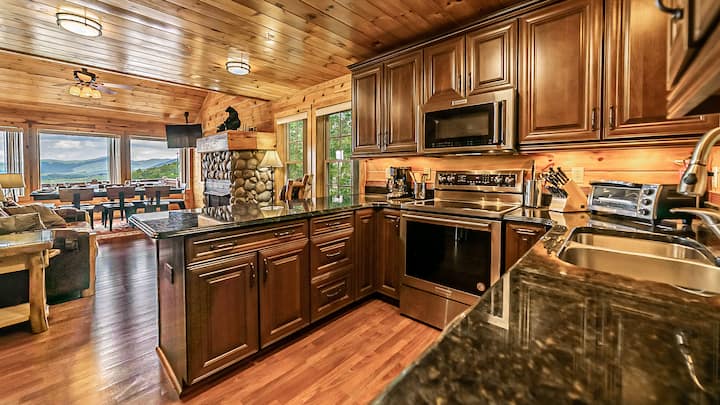 Large Luxury Pigeon Forge Tn Cabin Amazing Views! - Blue Ridge Mountains