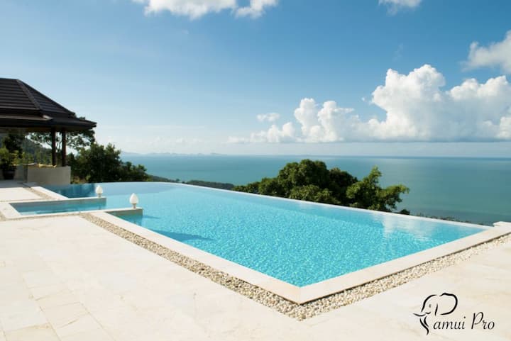 5 Bedroom Spectacular Sea View Villa - Koh Samui