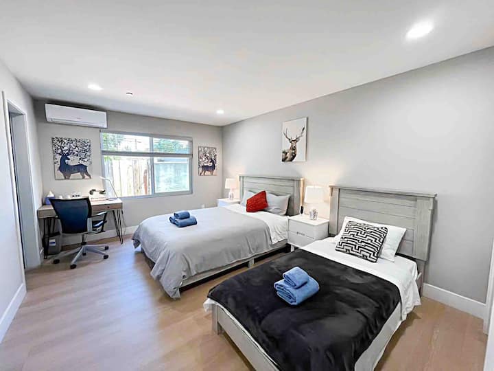 Jane's Home (Ra) | Central Location Priv Bath+ac 4 - Palo Alto, CA