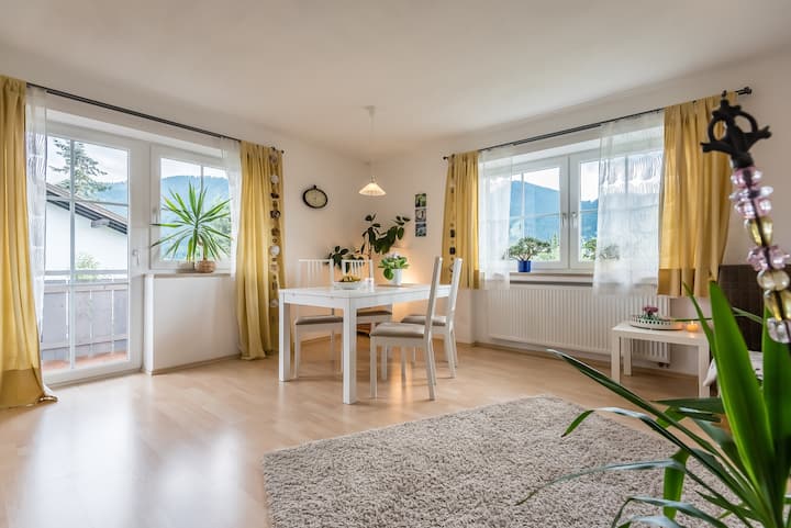 Ferienwohnung Mit Bergblick - Oberammergau