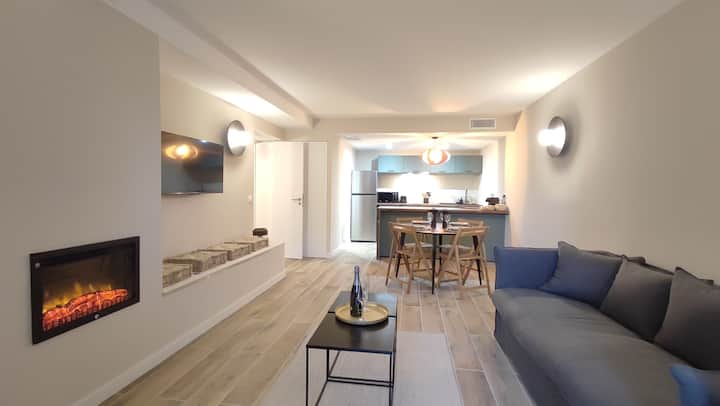 Instant Plaisirs-4pers-clim Balnéo Jardin Parking - Aubagne