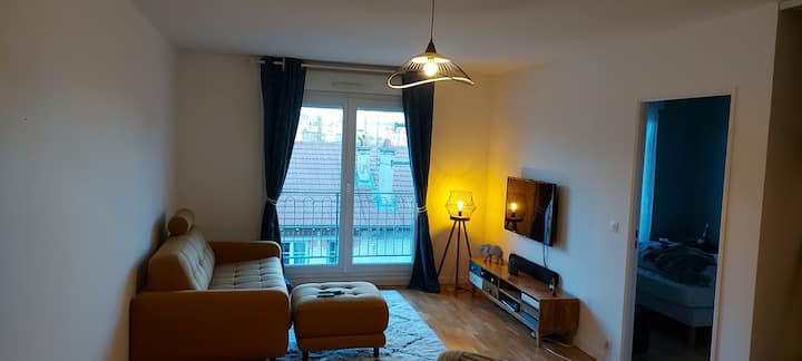 Appartement Cosy à Alfortville, Porte De Paris - Ivry-sur-Seine