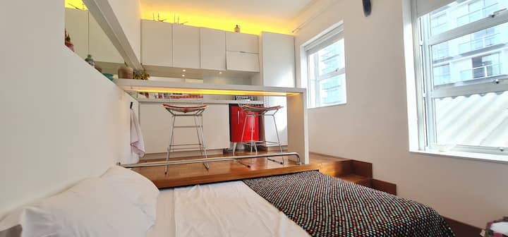 Studio Com Vista Lateral Mar/quadra Da Praia - Rio de Janeiro