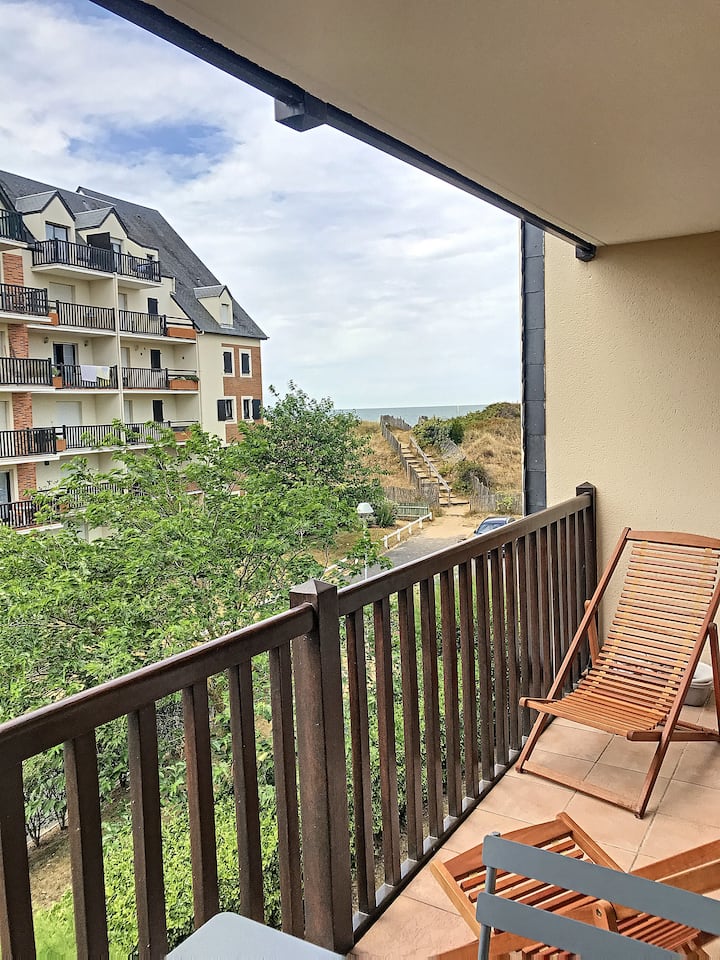 T2 Accès Direct à La Mer, Vue Mer, Près Thalasso - Cabourg