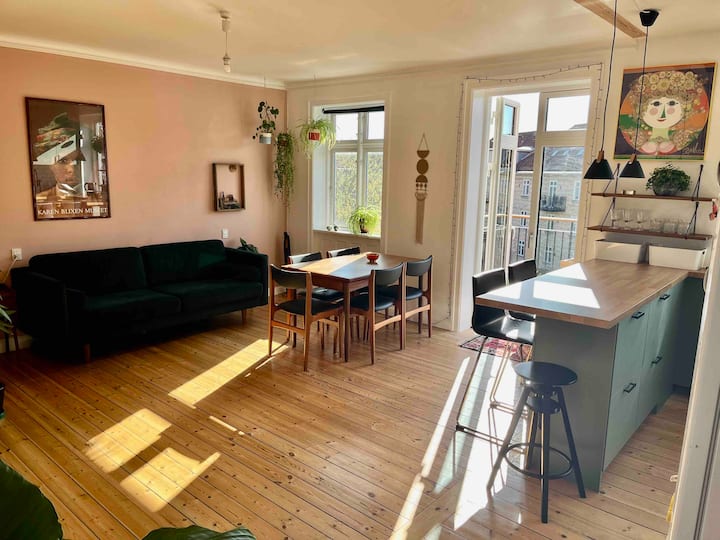 Hyggelig Og Lys Familie Lejlighed - Copenhaguen