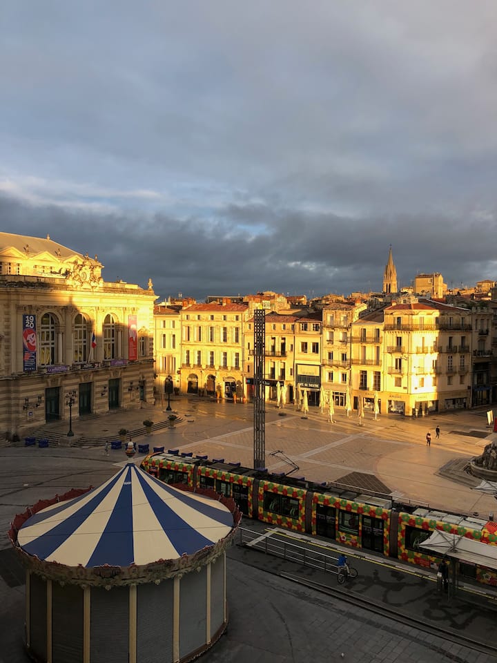 Magnifique Loft, 100 M2,  Vue Sur L'opéra-comédie - Montpellier