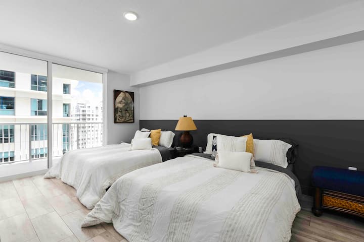 1br Brickell Included Pool,gym And Free Parking - Miami